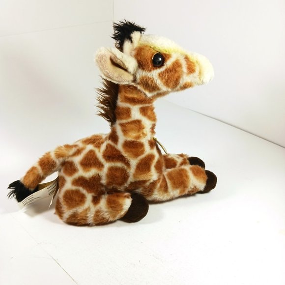 Miyoni | Toys | Miyoni Tots Aurora Giraffe Calf Brown White Stuffed ...